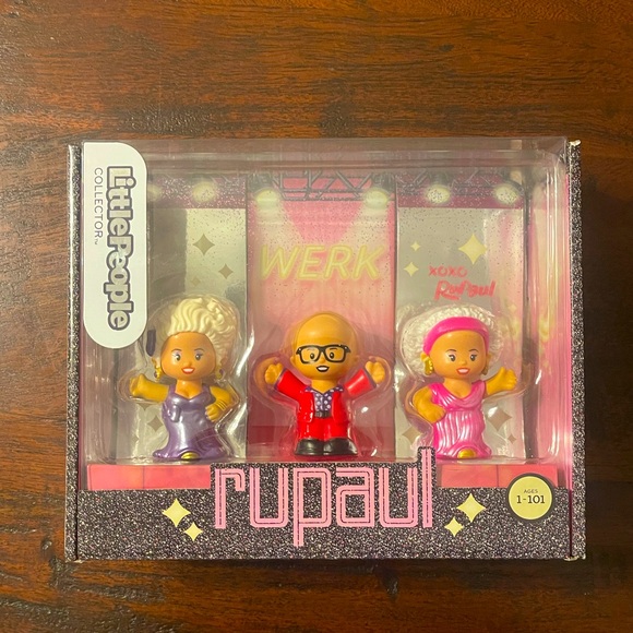 Fisher-Price | Toys | Little People Rupaul Collectors Set 3 Figurines ...